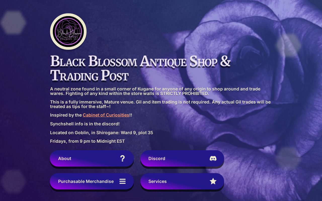 Black Blossom Antique Shop